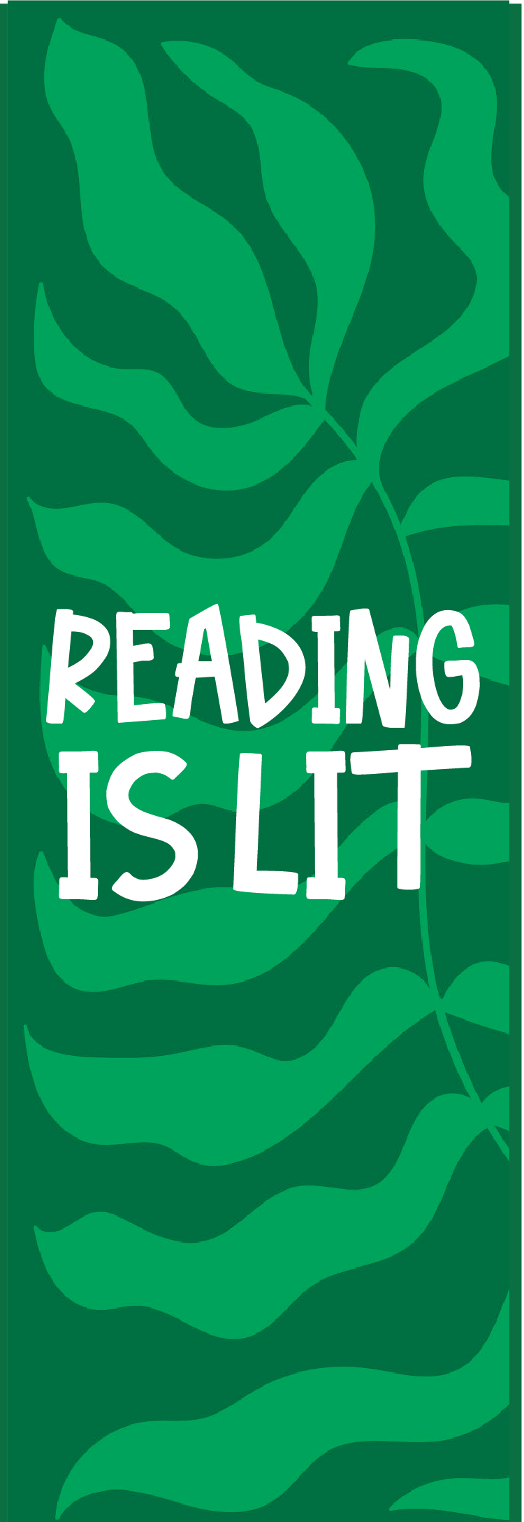 Reading Is Lit Bookmark | Stickerlishious