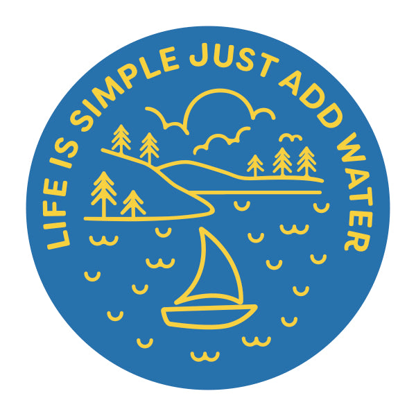 Life Is Simple | Stickerlishious