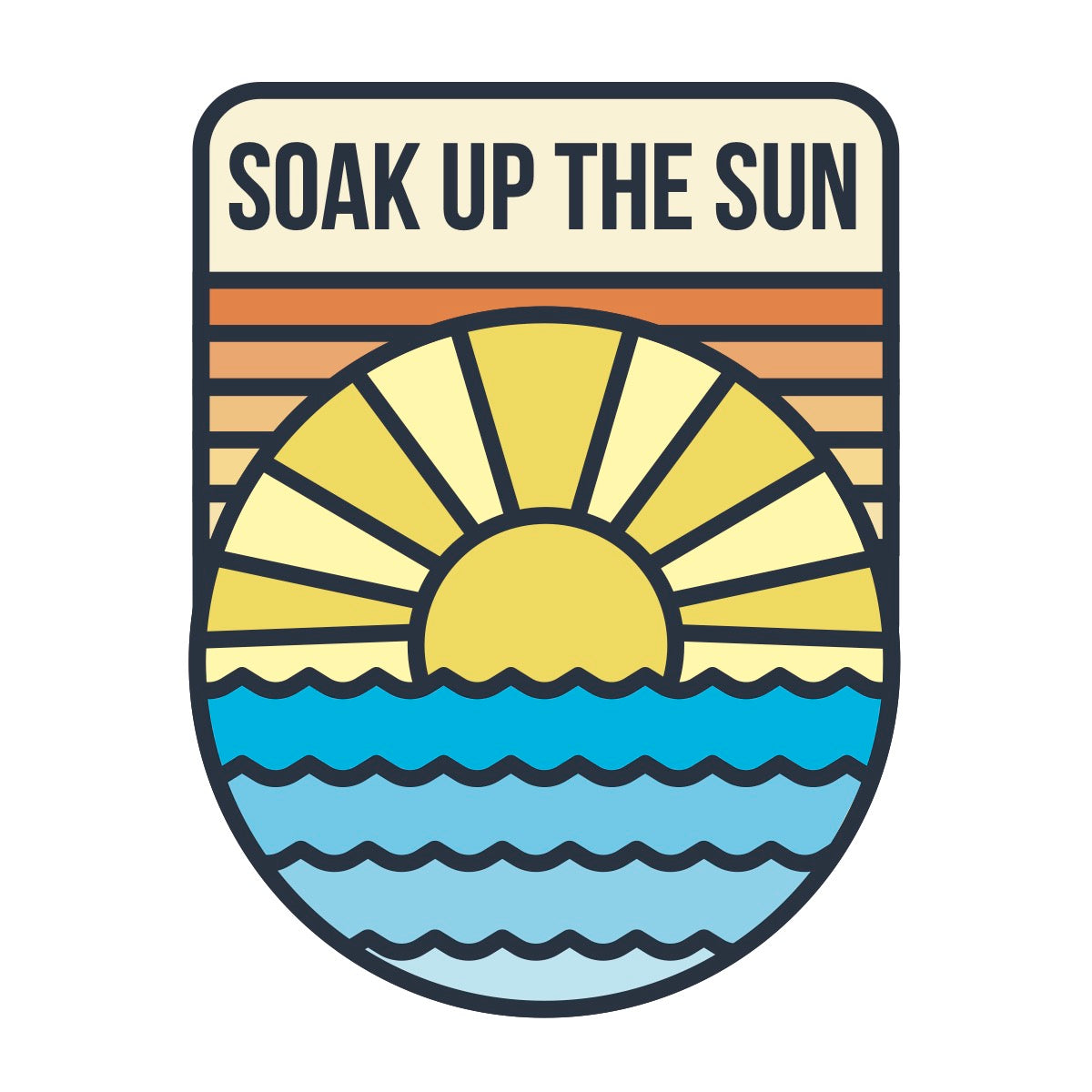 Soak Up The Sun | Stickerlishious