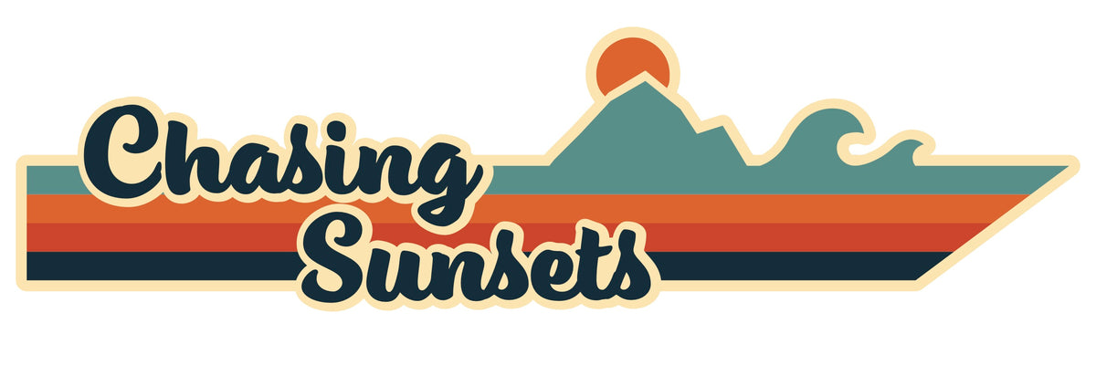 Chasing Sunsets Bumper Sticker | Stickerlishious