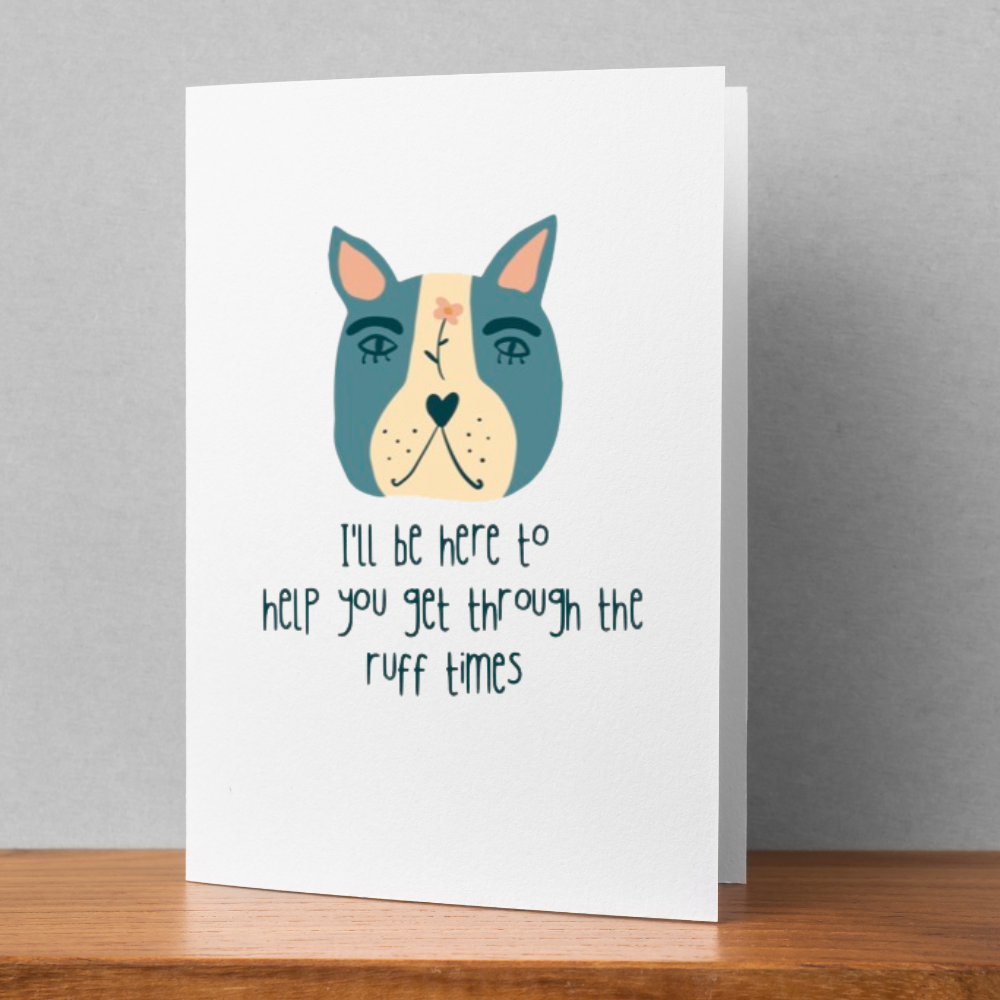 Ruff Times Card | Stickerlishious