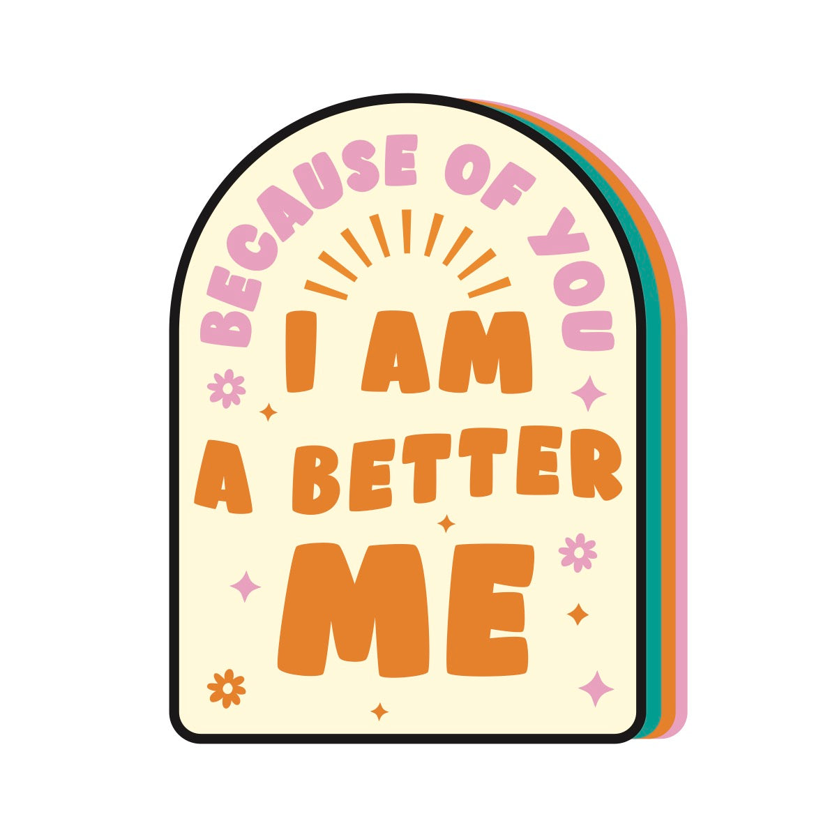 I Am A Better Me | Stickerlishious