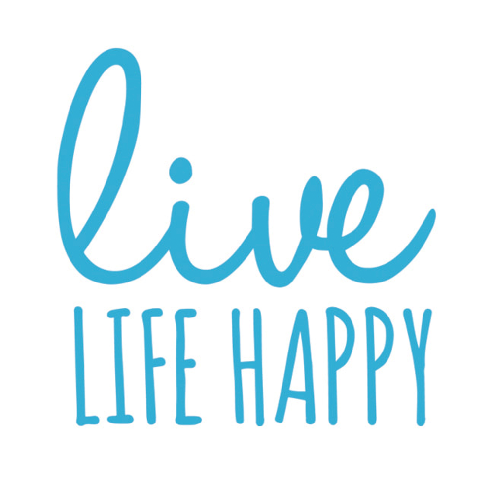 Live Life Happy | Stickerlishious