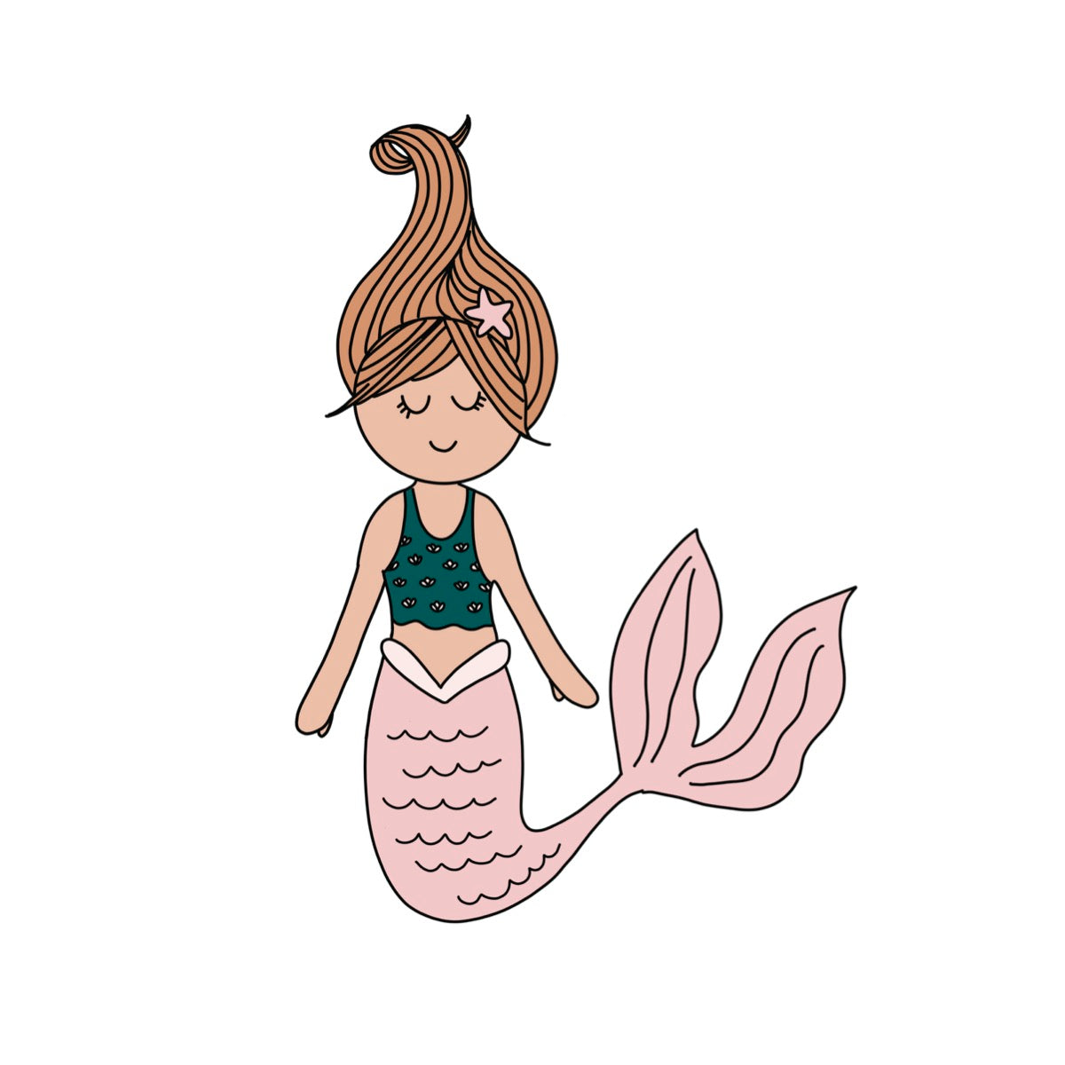 Star Mermaid | Stickerlishious